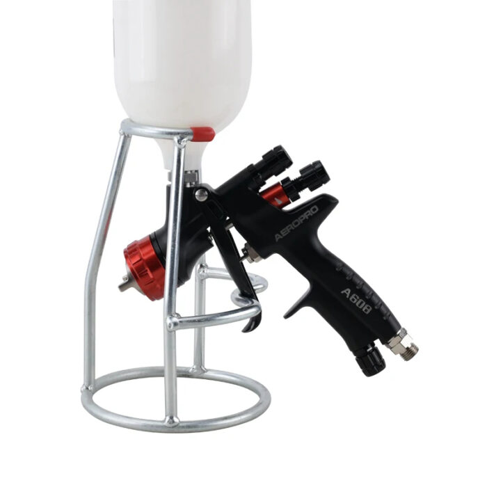 AEROPRO Gravity Feed Paint Spray Gun Holder Bench Mount Detachable Air ...