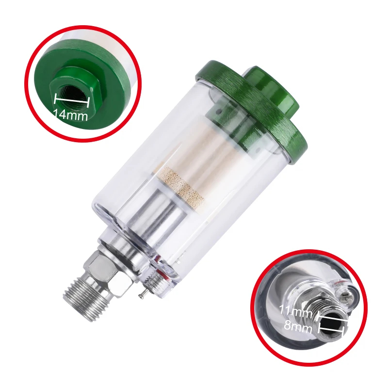 AEROPRO Mini In-Line Water Trap Filter Oil Water Separator with 1/4 ...